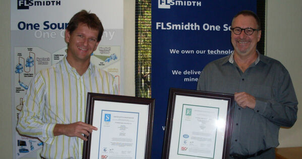 FLSmidth South Africa achieves ISO, OHSAS accreditation