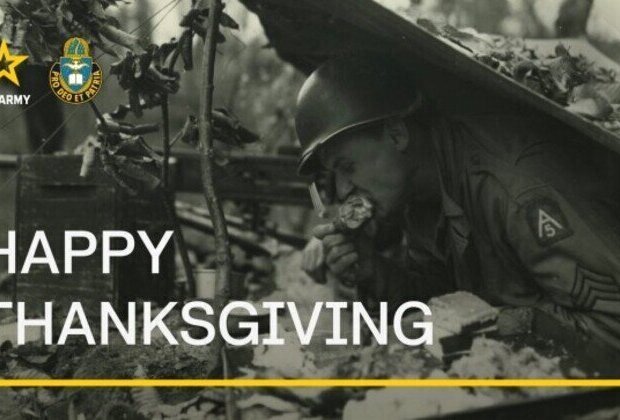 Giving thanks, serving faith: a Thanksgiving message from the U.S. Army ...