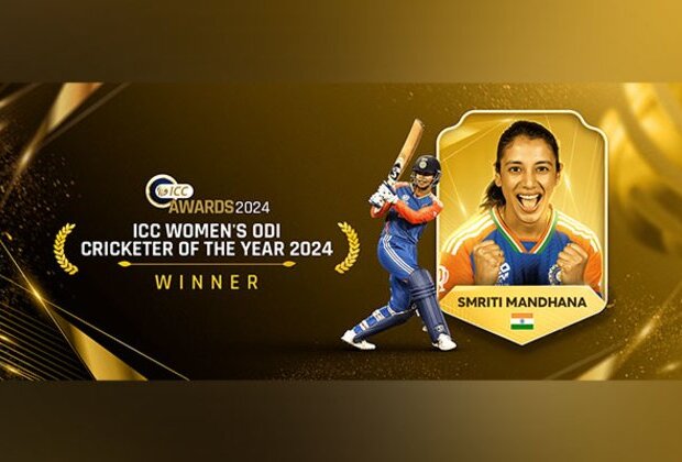 Smriti Mandhana named ICC Women's ODI Cricketer of the Year for stellar ...