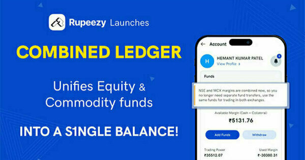 Rupeezy Launches 'Combined Ledger' Feature to Transform the Trading ...