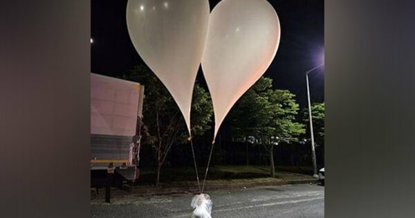 North Korea sends massive balloons filled with 'garbage' to South Korea