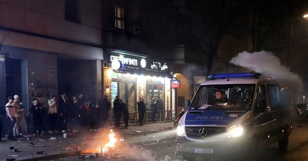 Hundreds arrested in French and German New Year anarchy