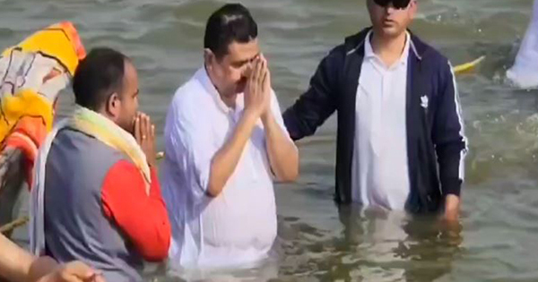 "Moment of pure devotion": Suvendu Adhikari expresses gratitude after taking dip in Prayagraj's ...