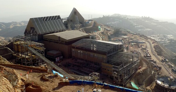 GE harmonic filter for Toquepala