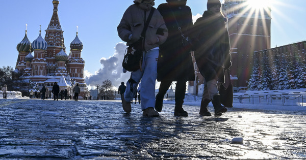 RUSSIA-MOSCOW-SNOW VIEW
