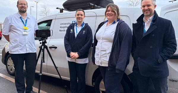 Midlands trust introduces x-rays at home