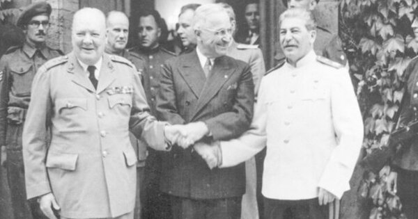 How many times did Stalin go abroad