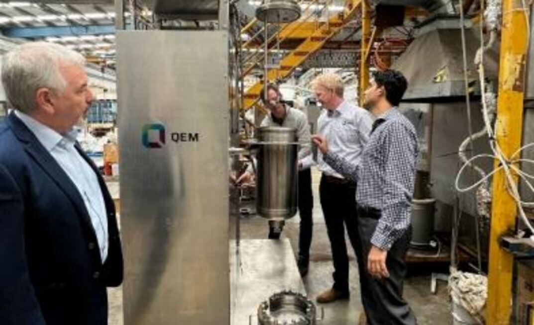 Pilot plant ready for take-off