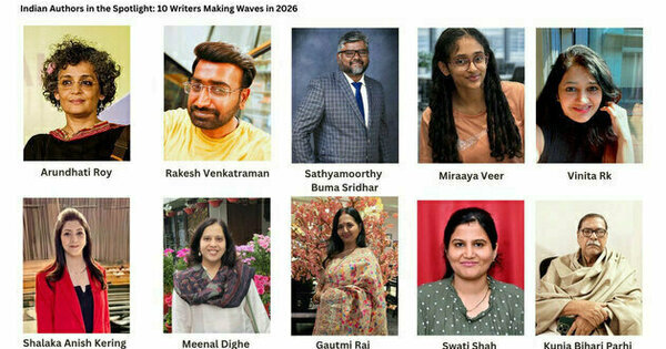 Indian Authors in the Spotlight: 10 Writers Making Waves in 2026