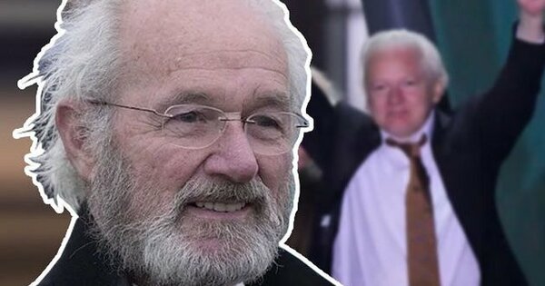 John Shipton delivers triumphant speech at Julian Assange's birthday