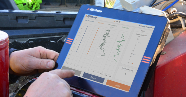 Monitoring While Drilling: sonic drilling in full control