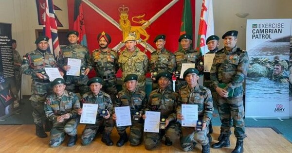 Indian Army team wins gold medal in exercise Cambrian Patrol in UK