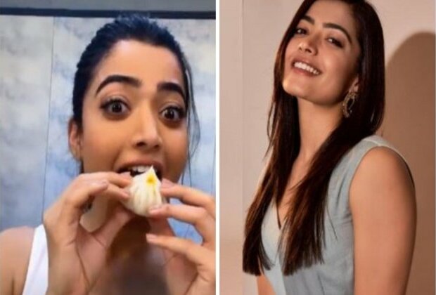 Watch: Rashmika Mandanna gorges on her first ever modak