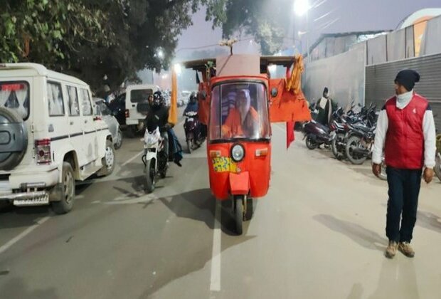 Delhi's 'E-Rickshaw Baba' brings unique vehicle to Maha Kumbh