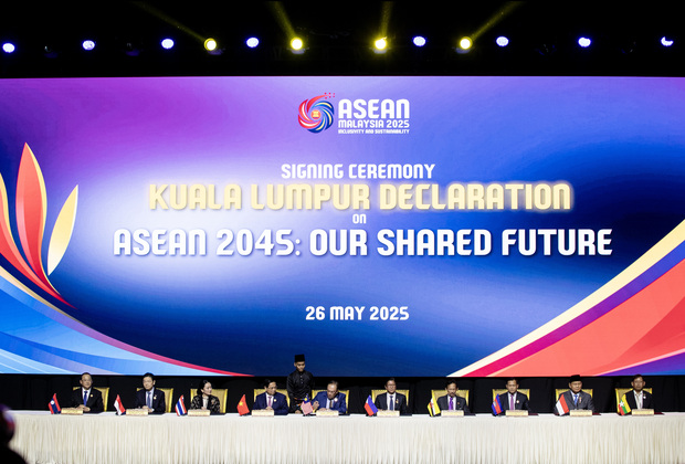 MALAYSIA-KUALA LUMPUR-ASEAN SUMMIT-DECLARATION-SIGNING CEREMONY