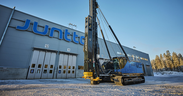 Junttan unveils the new PM5 – The next-generation pile driving rig