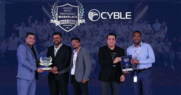 Cyble recognized as one of the most Preferred Workplaces 2023-2024 by ...