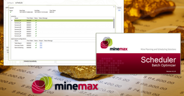 Minemax Scheduler 6.2 with batch optimisation released