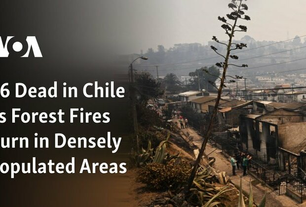 46 Dead in Chile as Forest Fires Burn in Densely Populated Areas
