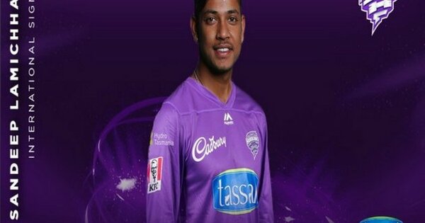 BBL: Sandeep Lamichhane joins Hobart Hurricanes