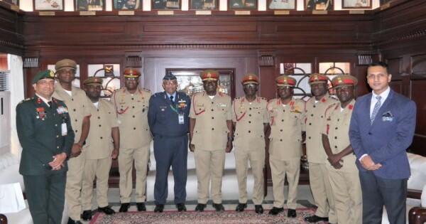 Malawian Defence delegation, led by General Paul Valentino Phiri, visits NDC in New Delhi