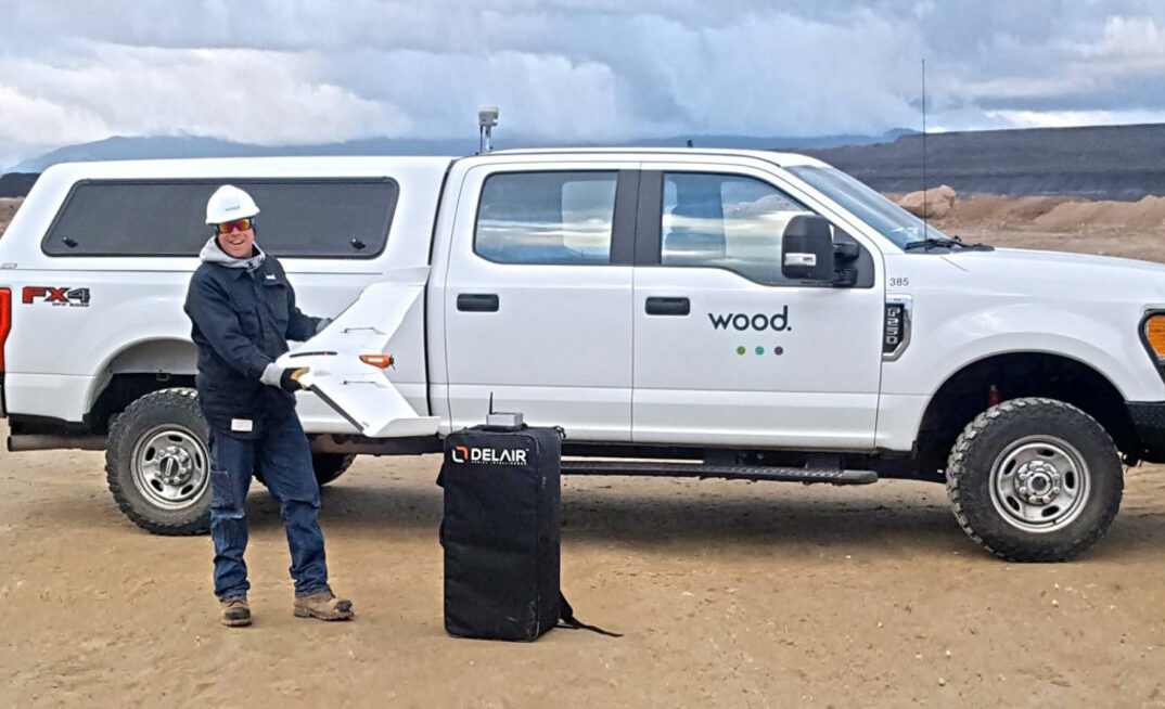 Wood pilots Delair drone for its US mining projects