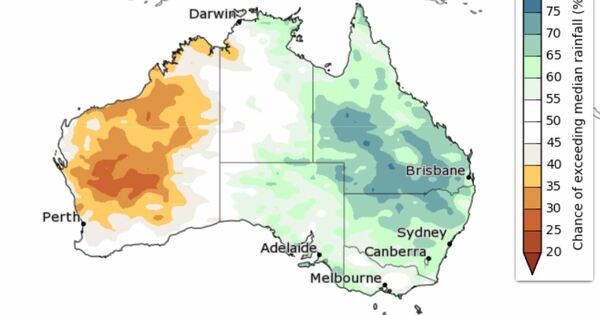 Spring shaping up to be warmer and wetter in eastern Australia