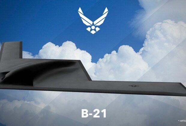 Pentagon Debuts Its New Stealth Bomber - the B-21 Raider