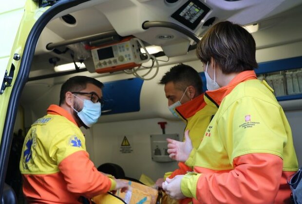Feature: A Spanish ambulance nurse's frontline battle against COVID-19