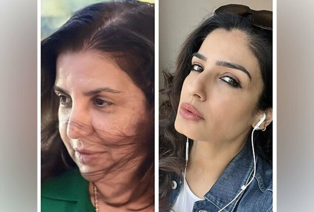 Farah Khan, Raveena Tandon share adorable moment together with kids at ...