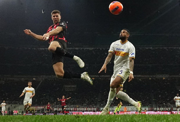 (SP)ITALY-MILAN-FOOTBALL-SERIE A- AC MILAN VS LECCE