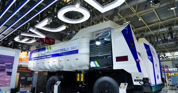 Cabless electric mining truck drives 'true' autonomy