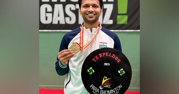 Sukant Kadam clinches gold at Spanish Para Badminton International 2025 ...