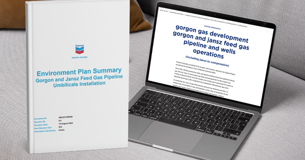 Chevron Jansz Gas Field Environmental Plan Update