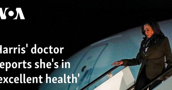 Harris' doctor reports she's in 'excellent health'