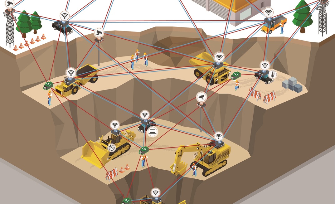 Network monitoring for mining