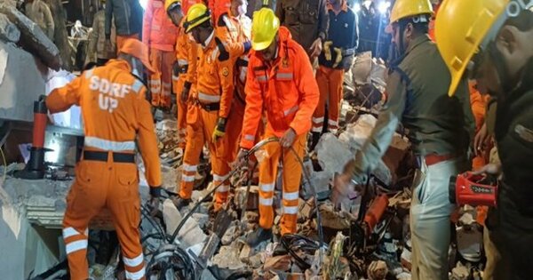 Lucknow building collapse: SDRF recovers 42-year-old woman's body