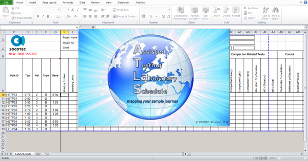 Socotec develops digital scheduling tool for GI lab testing