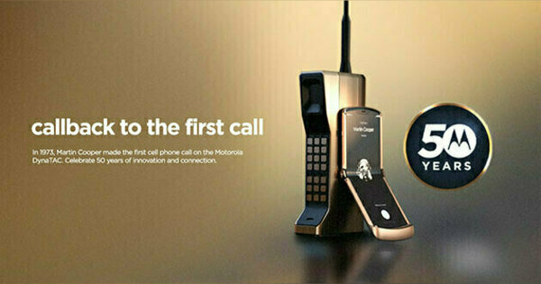 A call that changed the world: Motorola celebrates the 50-year ...