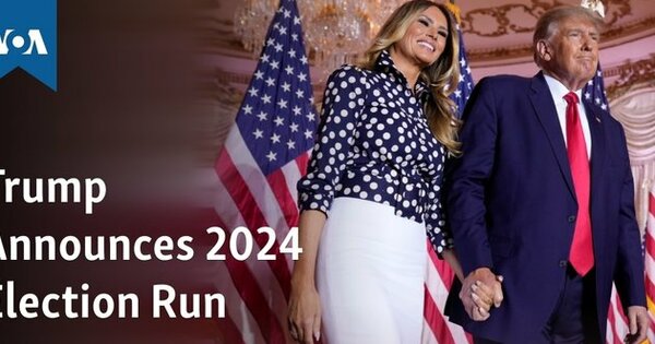 Trump Announces 2024 Election Run