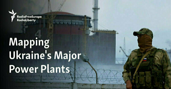 Mapping Ukraine's Major Power Plants