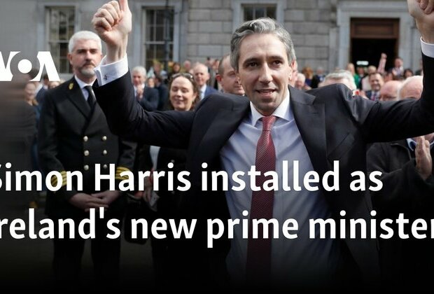 Simon Harris installed as Ireland's new prime minister