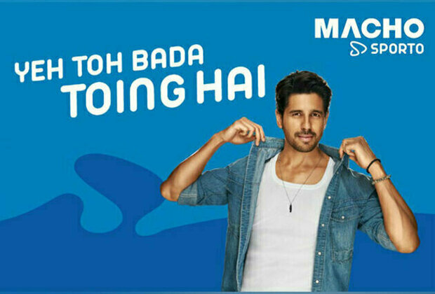 Macho Sporto introduces Bollywood Youth Icon Sidharth Malhotra as its ...