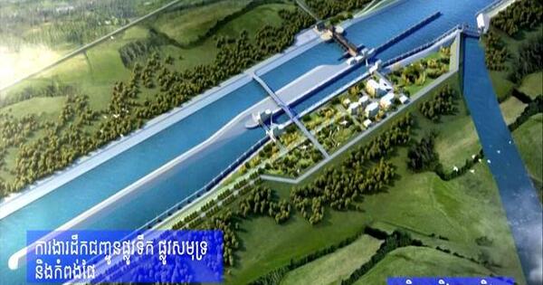 Cambodia breaks ground on China-funded canal despite border tensions