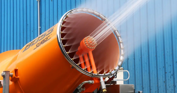 Dust cannon targets windy weather