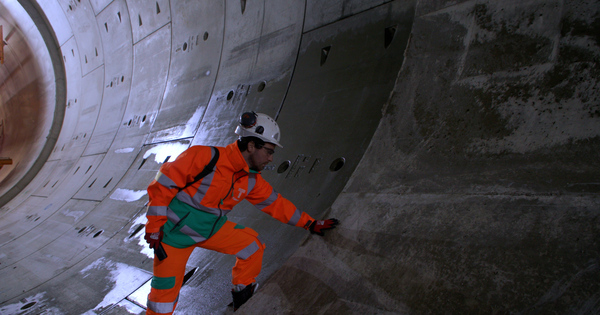 Secondary lining complete in western section of London's super sewer