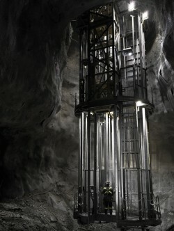 Deepest mine shaft in the US complete