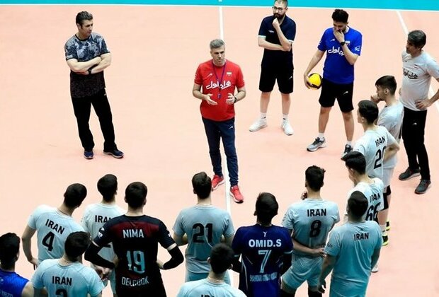 Iran U-20 Volleyball Team Beats Indonesia in Friendly
