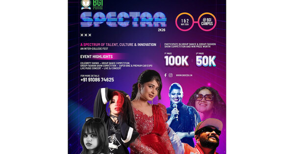 Spectra 2026: Bangalore's Ultimate Cultural Explosion Set to Ignite ...