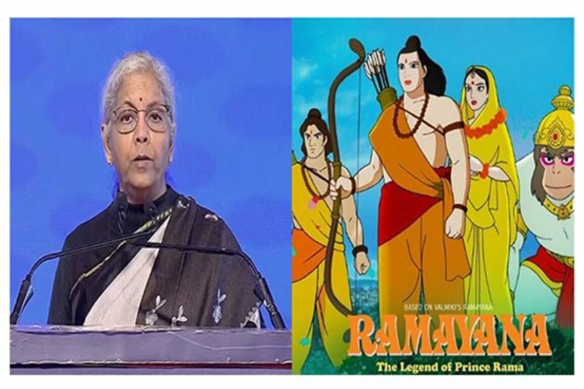 "A beautiful animated Ramayana" FM Sitharaman fondly recalls watching ...